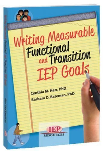 WRITING MEASURABLE FUNCTIONAL and Transition IEP Goals $9.88 - PicClick