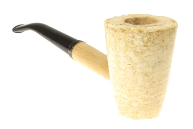PIPE MISSOURI MEERSCHAUM en maïs Bent Mark Twain EUR 21,90 - PicClick FR