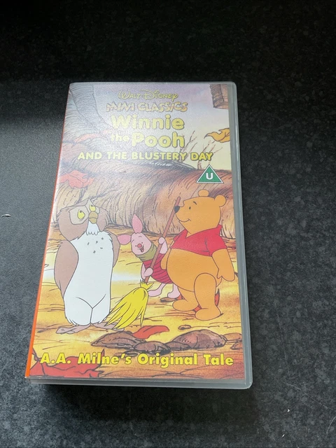 WALT DISNEYS MINI Classics : Winnie The Pooh And The Blustery Day VHS ...