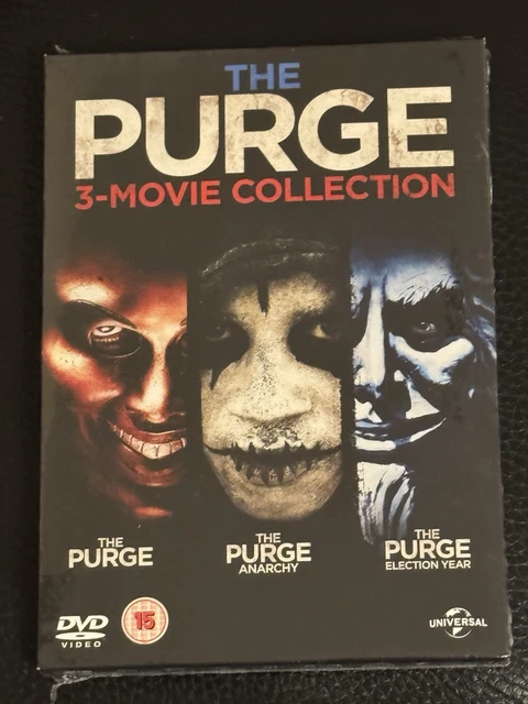 THE PURGE 3-MOVIE Collection Purge/Anarchy/Election Year Dvd New & Sealed R2,4,5 £3.84 - PicClick UK