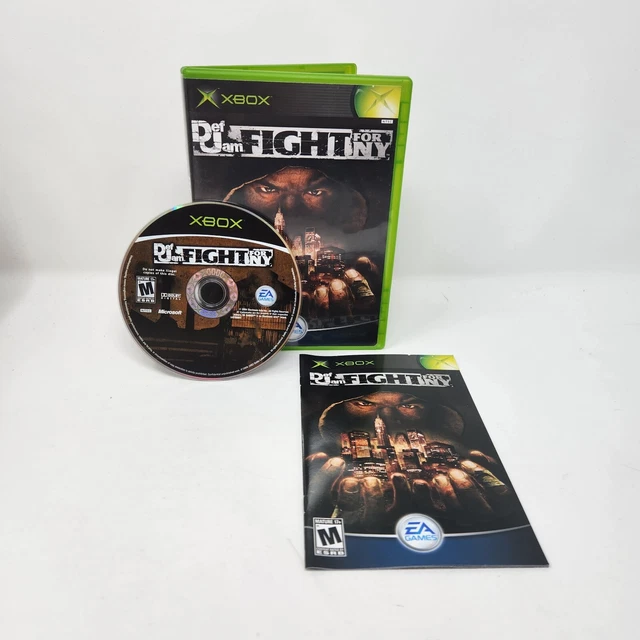 DEF JAM FIGHT For NY Xbox NTSC-U/C Complete CIB Tested Working Clean W ...
