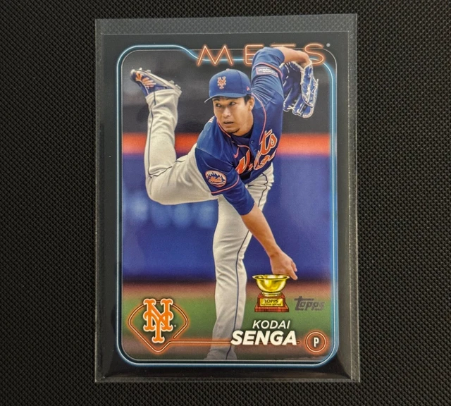 2024 TOPPS SERIES 1 #292 Kodai Senga noir parallèle /73 - Rookie Cup ...