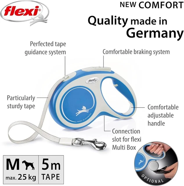 NEW COMFORT RETRACTABLE Lead Tape Medium Blue 5m $113.95 - PicClick AU
