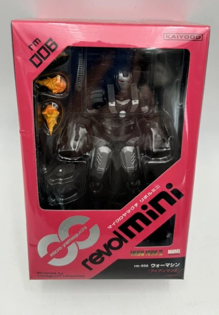 FIGURINE ARTICULÉE IRON Man War Machine de Kaiyodo Revol RM006 ...