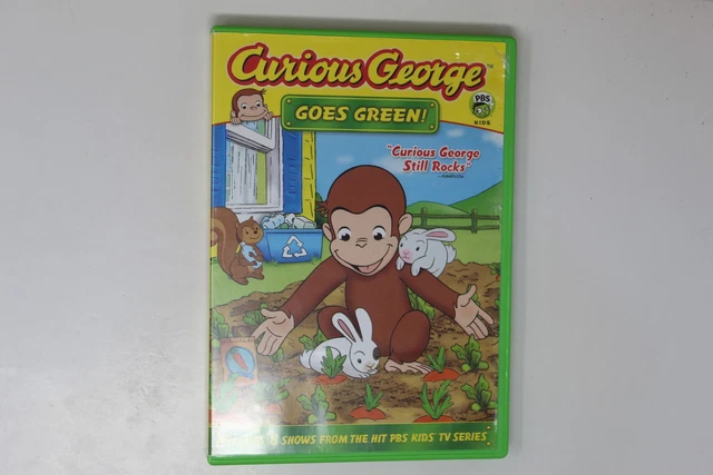 CURIOUS GEORGE GOES Green DVD Pbs Kids $11.19 - PicClick CA