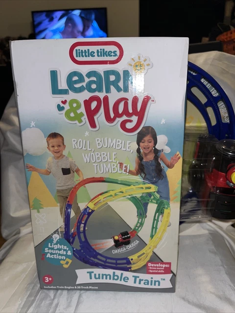 LITTLE TIKES TUMBLE Toy Train Set - Lights & Sounds Crazy Fun NEW Toy £ ...