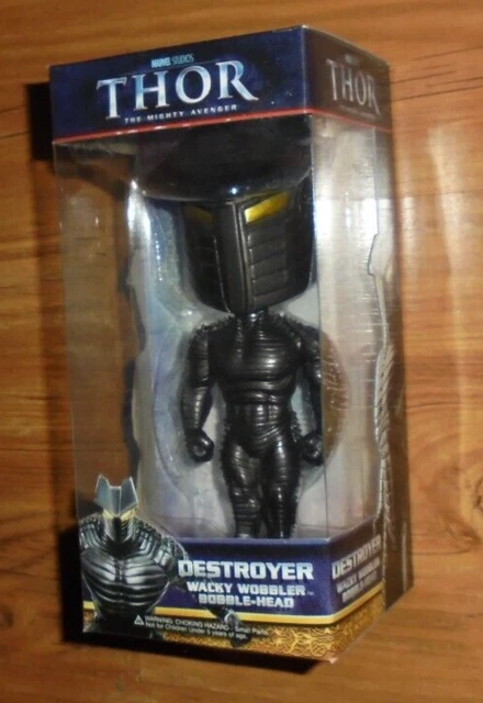 MARVEL THOR THE Mighty Avenger DESTROYER Wacky Wobbler Bobble Head ...