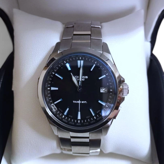 CASIO OCEANUS OCW-S100-1AJF Titanium Radio Solar Men's Watch $672.35 ...