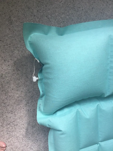 VINTAGE RETRO BARUM LiLo Blow-Up Air Bed Festival Camping Striped ...