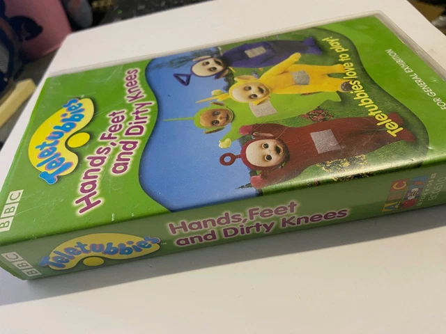 TELETUBBIES HANDS, FEET and Dirty Knees VHS Cassette 2000 in Very Good ...