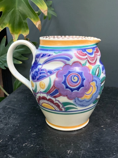 VINTAGE POOLE POTTERY Jug, PB Bluebird, ? Ruth Paveley £18.00 - PicClick UK