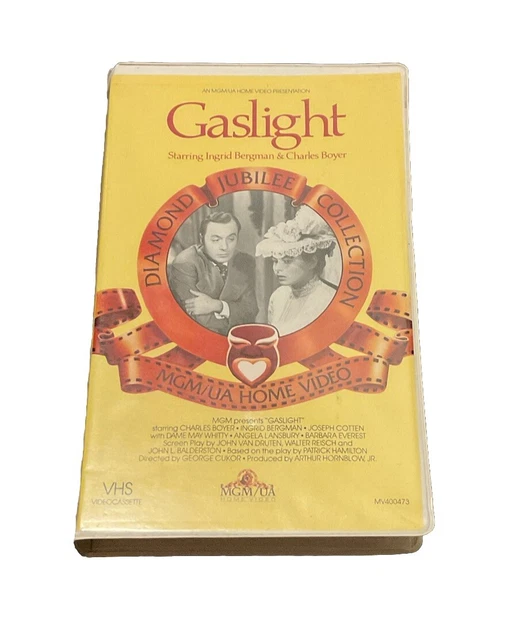 GASLIGHT (VHS) CHARLES BOYER INGRID BERGMAN £4.50 - PicClick UK