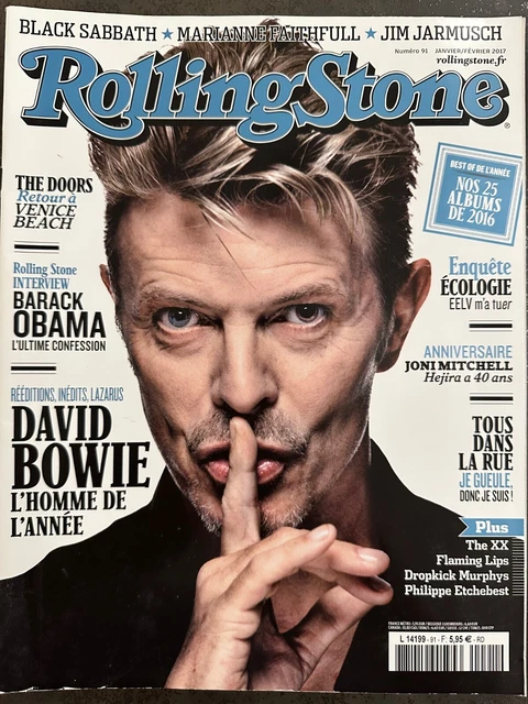 MAGAZINE ROLLING STONE n°91, David Bowie, The Doors, Black Sabbath, Jim ...