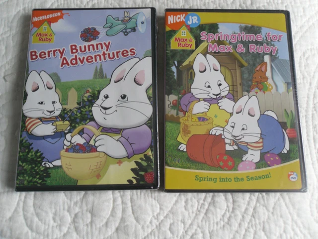 Berry Bunny Adventures And Springtime For Max And Ruby Dvds Both Animated New And Seal 1352