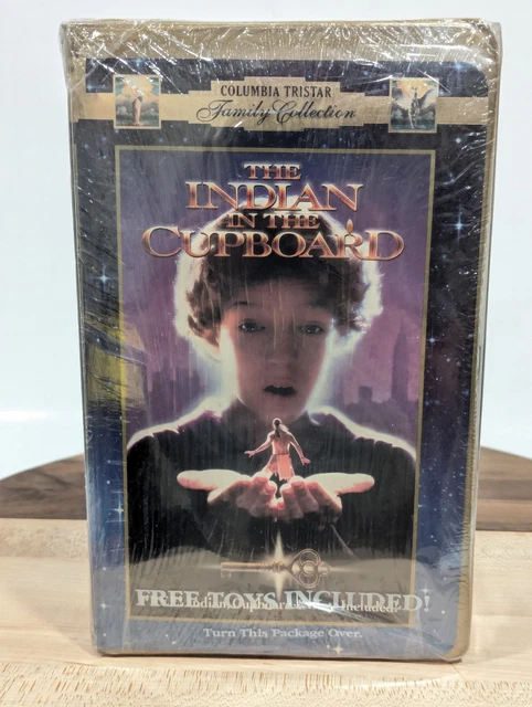 VINTAGE THE INDIAN in the Cupboard - VHS w/5 Toy Action Figures SEALED ...
