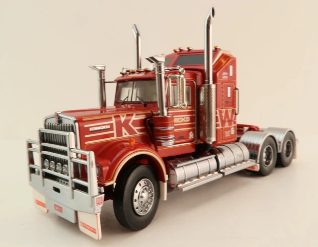 ICONIC REPLICAS AUSTRALIAN Kenworth W900 6x4 Prime Mover Truck Hicks ...