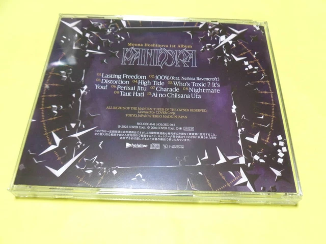 CELL EDITION HOLOLIVE Production CD/Moona Hoshinova PANDORA Moona ...