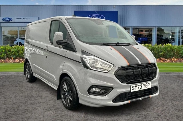 2024 FORD TRANSIT Custom 2.0 EcoBlue 170ps Low Roof Sport Van Auto ...