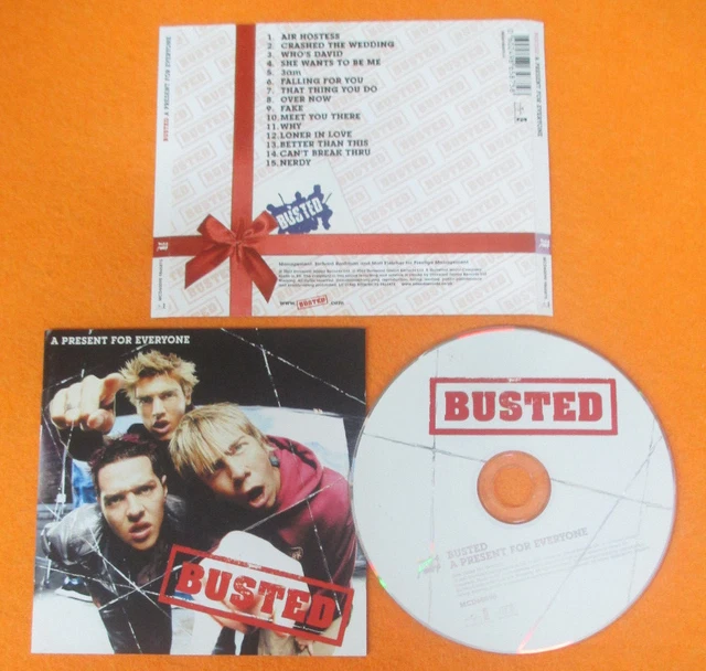CD BUSTED A Present For Everyone 2003 Europe UNIVERSAL no lp mc dvd ...