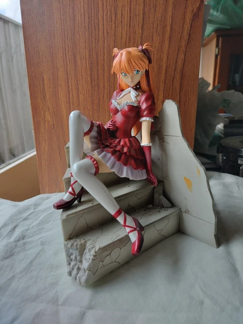 NEON GENESIS EVANGELION Soryuu Asuka Langley Figure Lolita Dress Red ...