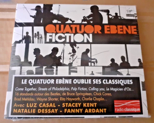 QUATUOR EBENE FICTION CD DIGIPACK 2010 Classique/Cordes/BOF/Cinéma/Pop ...