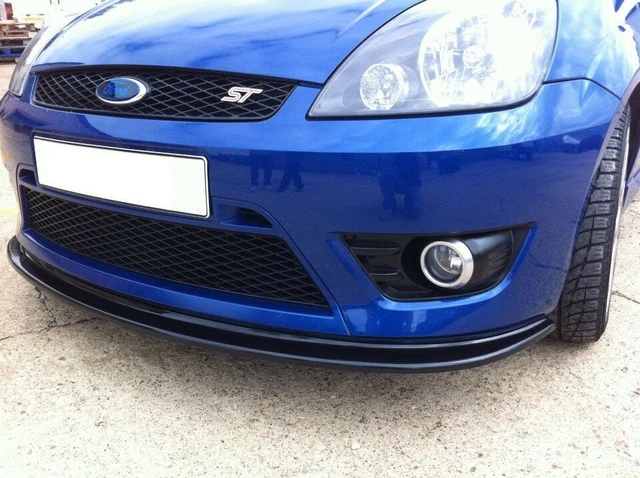 FORD FIESTA ST mk6 front splitter spoiler lip st150 zestes s valance £ ...