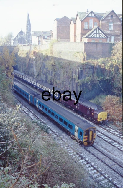 35MM RAILWAY SLIDES - Diesel Electric Loco Class 37. 37416 @ Chester ...