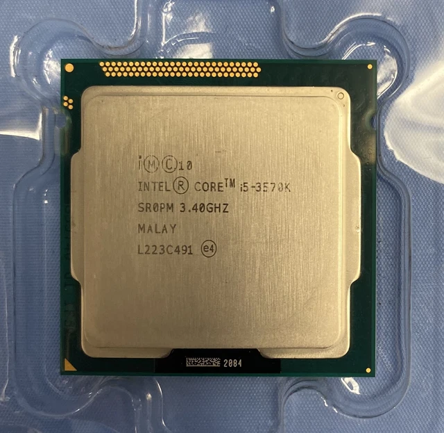 INTEL CORE I5 SR0PM i5-3570K 3.40GHz 6M Socket 1155 Quad Core Processor ...