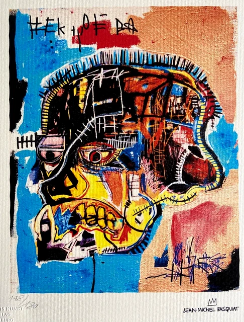 JEAN-MICHEL BASQUIAT LITOGRAFIA certificata (Tom Wesselmann Jeff Koons ...