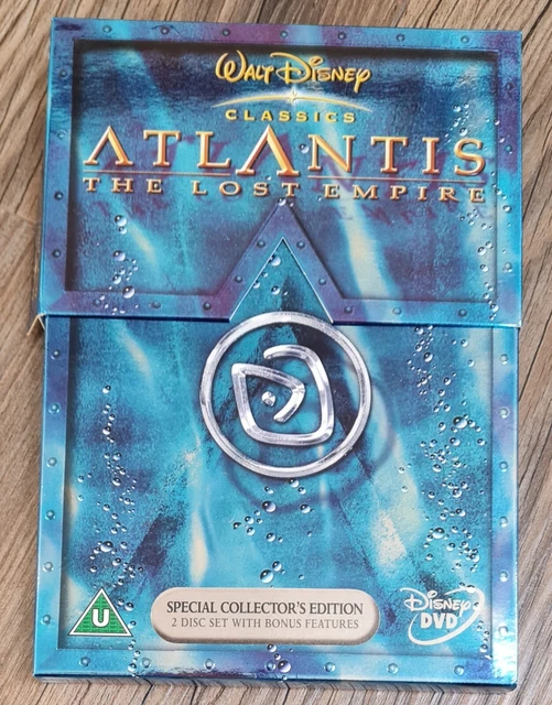 Disney Atlantis The Lost Empire Dvd Special Collectors Edition £4 75
