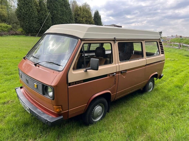 CLASSIC VW T25 1981 Devon Pop Top Campervan, low mileage. £2,000.00 ...