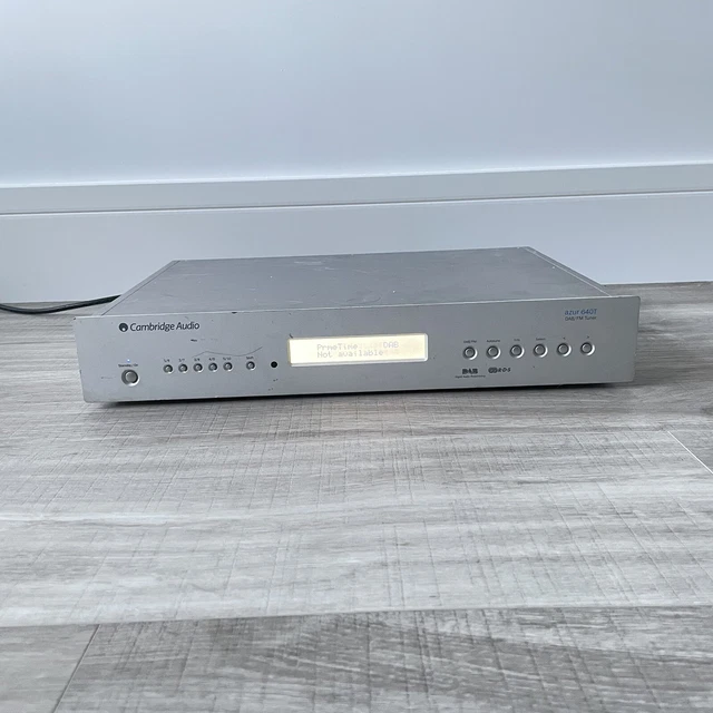 CAMBRIDGE AUDIO AZUR 640T solo sintonizzatore DAB e FM senza telecomando, manuale o aerea EUR 58 ...