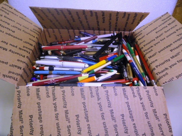 LOT OF OVER 300 Vintage Ball Point Advertising Pens - For collectors ...