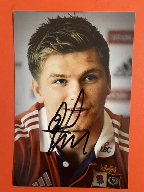 OWEN FARRELL - British & Irish Lions Rugby Signed 6x4 Photo £10.77 ...