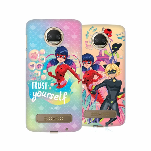 MIRACULOUS TALES OF Ladybug & Cat Noir Aqua Ladybug Case For Motorola ...