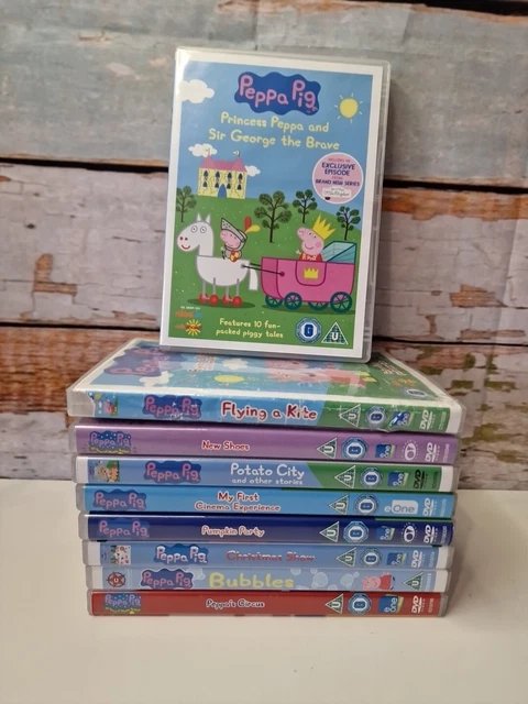 PEPPA PIG DVD bundle Childrens Television Series Peppa George Mummy ...