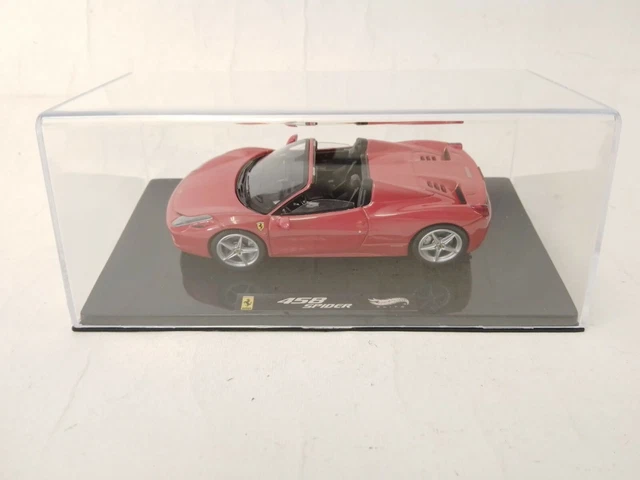 HOT WHEELS ELITE Ferrari 458 Spider Rouge 1/43 W1182 EUR 39,34 ...