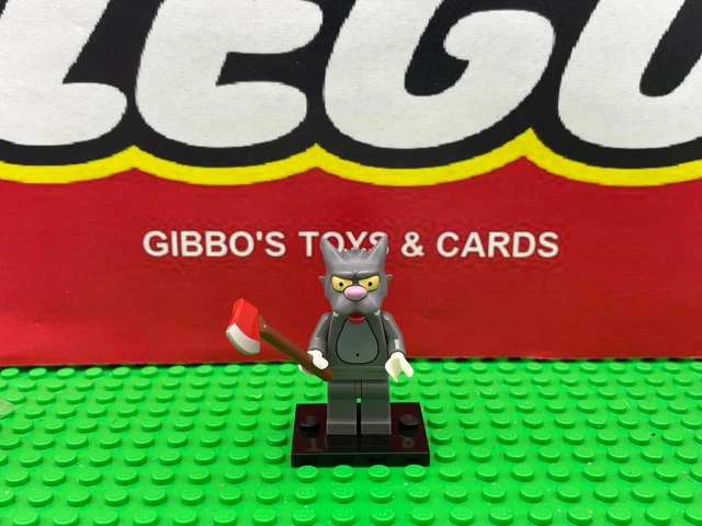 LEGO SCRATCHY THE CAT figure LEGO SIMPSONS MINIFIGURE SERIES 1 complete ...