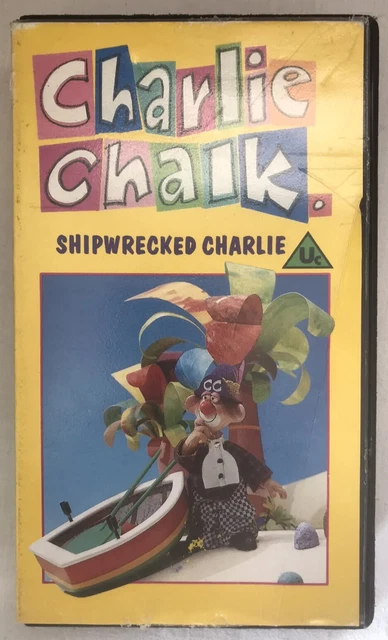 COLLECTABLE CHARLIE CHALK “Shipwrecked Charlie” VHS Video, BBC 1988 ...