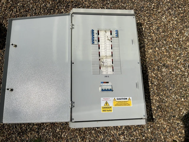 SHIELD CHINT DISTRIBUTION Board Box Fuse Consumer Unit 12 Way 3 Three ...