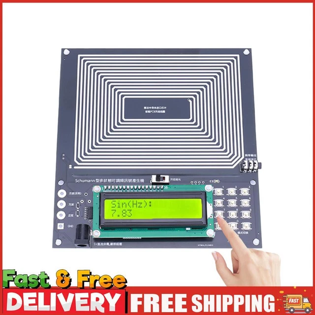 7.83 HZ PURE Sine Frequency Modulation Signal Generator 0.1Hz~30 KHz ...