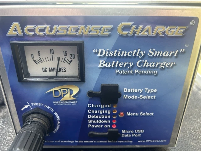 DPI ACCUSENSE CHARGER 48V Golf Cart 17A SMART Battery Charger 1-48017 ...
