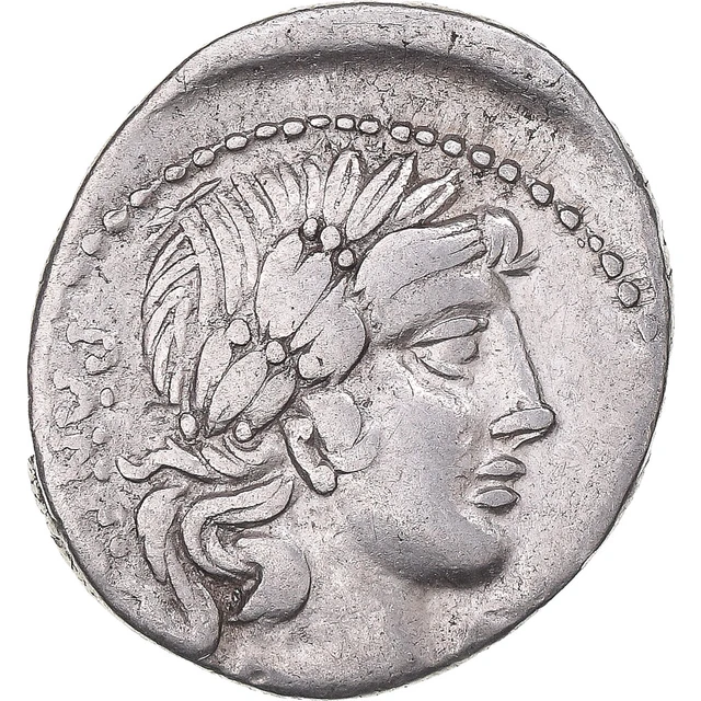 MONNAIE, VIBIA, DENIER, 90 BC, Rome, TB+, Argent, Crawford:342/5 EUR ...