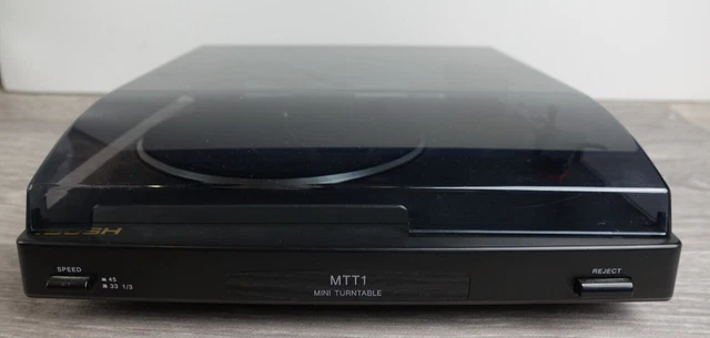 BUSH ACOUSTICS MINI Turntable MTT1 HIFI Separate Tested In Original Box ...