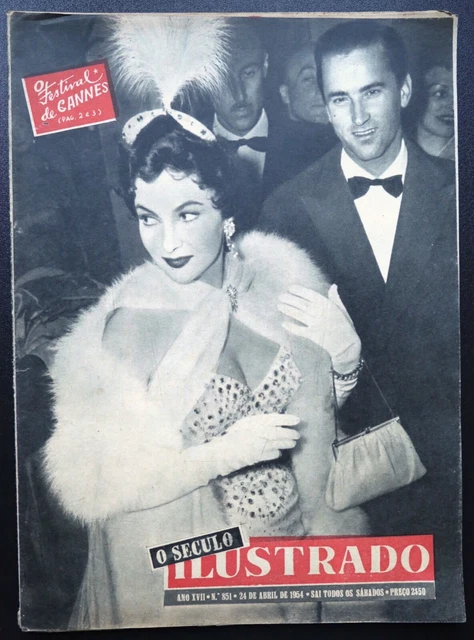 1954 GINA LOLLOBRIGIDA Sophia Loren Gene Tierney Adrienne Corri Ali ...