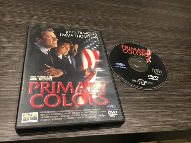 PRIMARY COLORS DVD John Travolta Emma Thompson EUR 12,15 - PicClick FR
