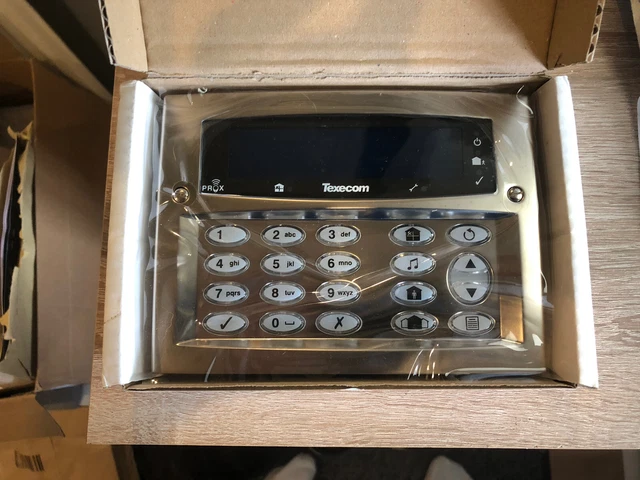 TEXECOM DBD-0129 PREMIER Elite SMK Surface Mounted Keypad Grade 3 Satin ...