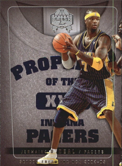 2004-05 SKYBOX ENCRE fraîche Propriété of Pacers carte basket-ball #11 ...