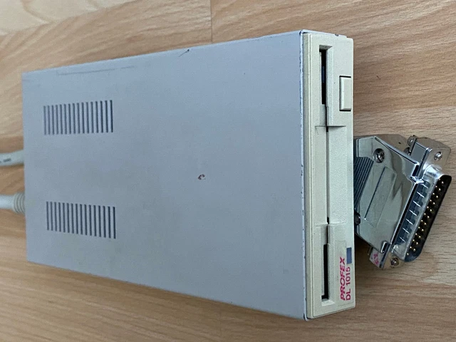 EXTERNAL DISK DRIVE PROFEX DL-1015 Commodore/AMIGA 500 - A4000 S.Nr.:302C-946082 EUR 84,90 ...