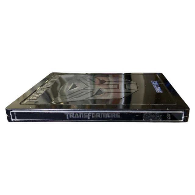 TRANSFORMERS STEELBOOK DVD 2 Disc Special Edition Autobot Deception Tin ...